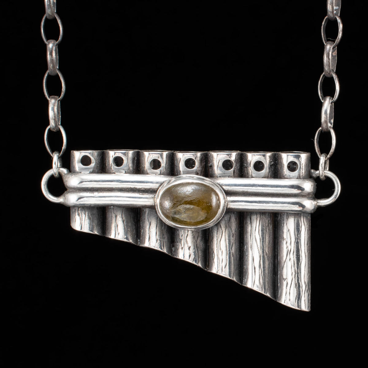 Green Garnet Pan Pipes – Rumination Jewelry